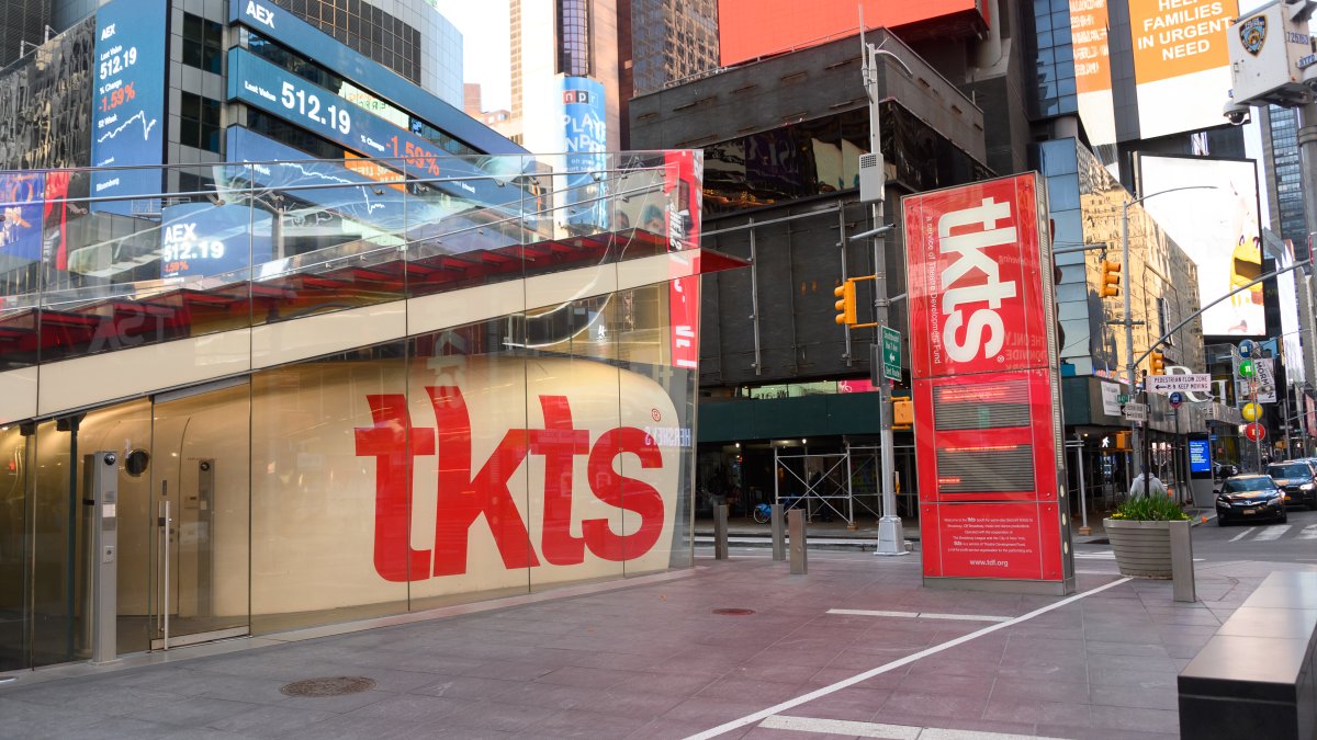 Iconic TKTS booth in Times Square celebrates 50 years of discount ...