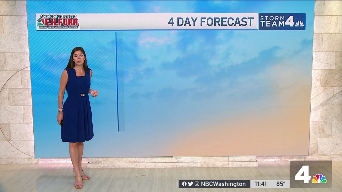 Midday weather, July 17 – NBC4 Washington