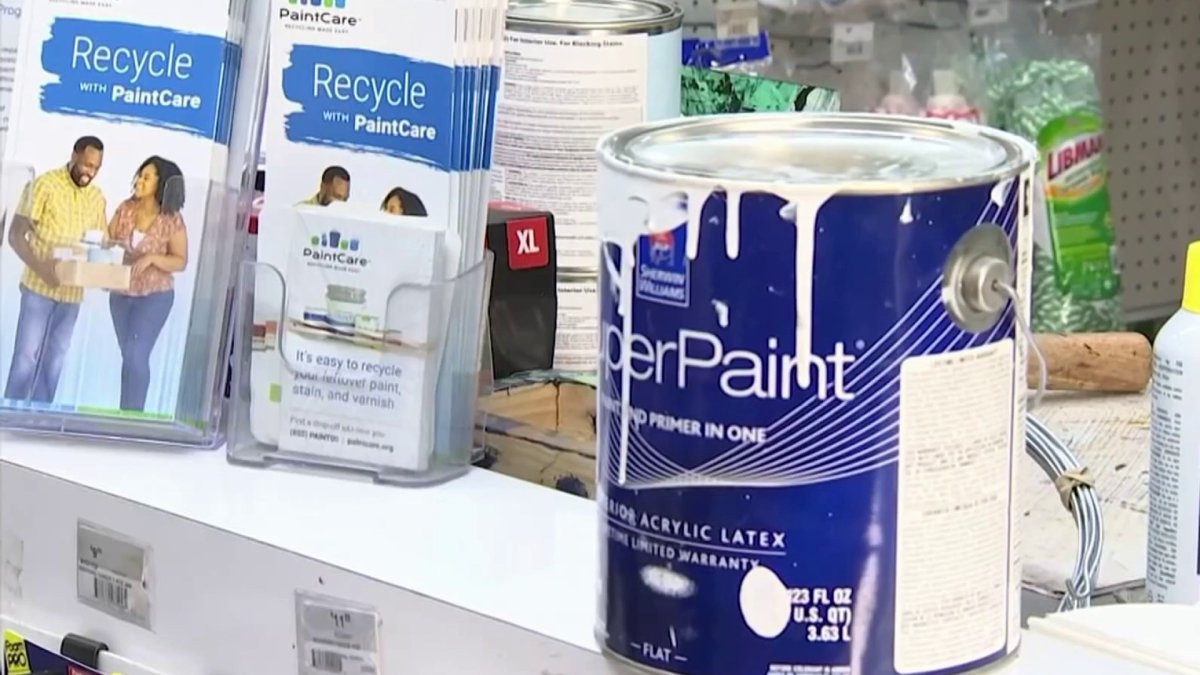 How do you recycle paint? This DC program can help – NBC4 Washington