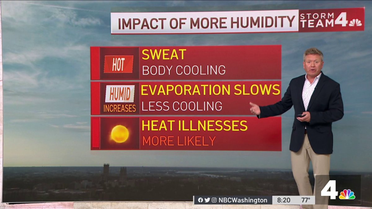 How to deal with high humidity and heat – NBC4 Washington