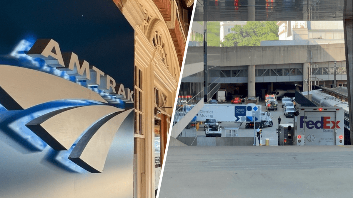 Amtrak service delays after train derails at Union Station in DC – NBC4 ...