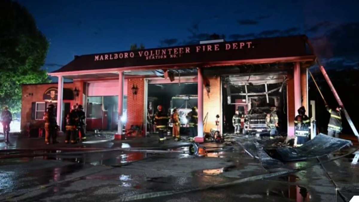 Fire destroys ambulance at Upper Marlboro fire station – NBC4 Washington