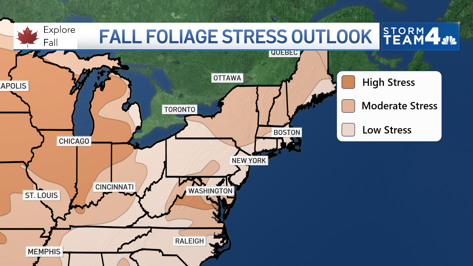 ‘Less than ideal’ fall foliage expected in DC area. Here’s why – NBC4 ...