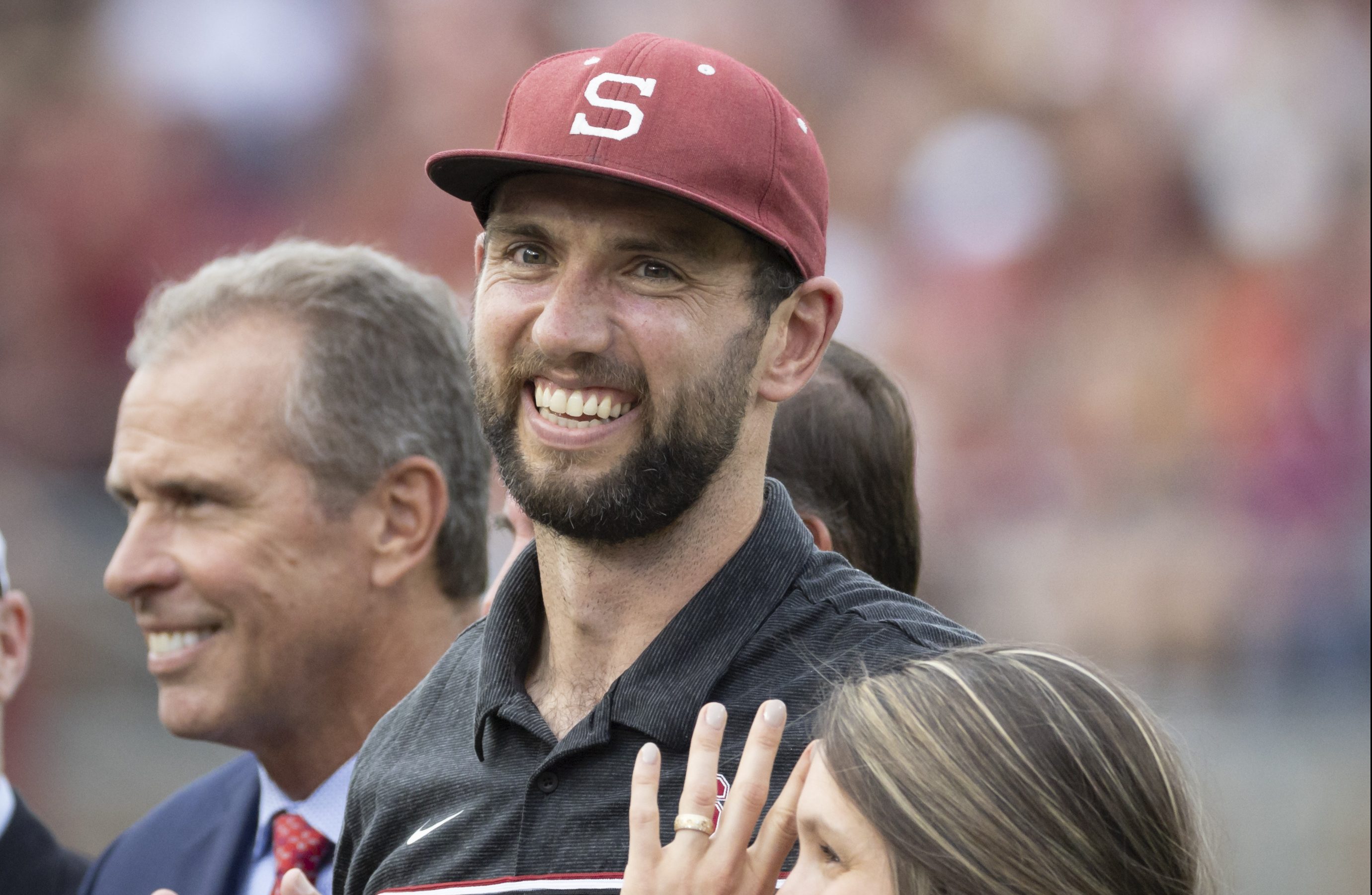 Capt. Andrew Luck sports Civil War costume at Thursday Night Football ...