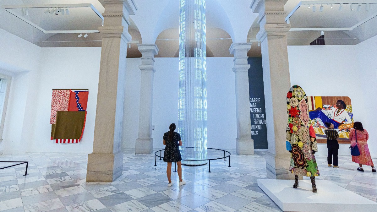 Smithsonian American Art Museum reopens modern and contemporary ...