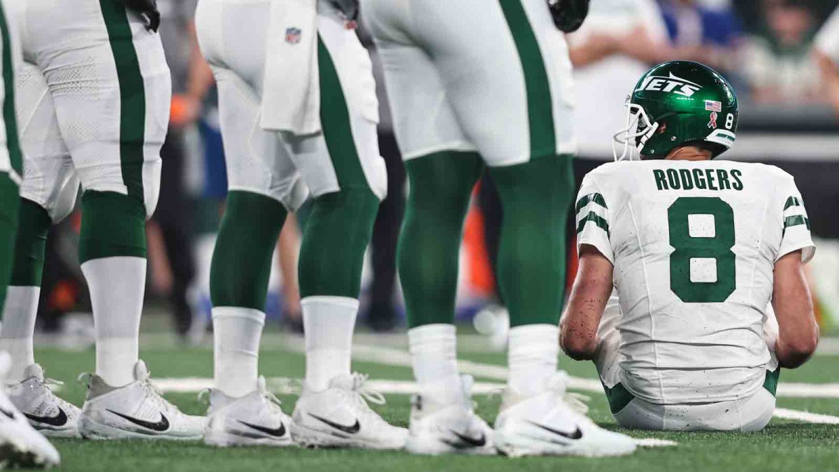 New York Jets players react to Aaron Rodgers’ injury – NBC4 Washington