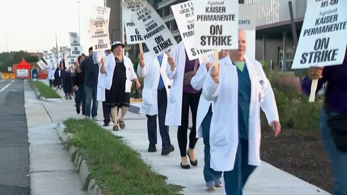 Kaiser Permanente union workers in Virginia and DC begin strike – NBC4 ...
