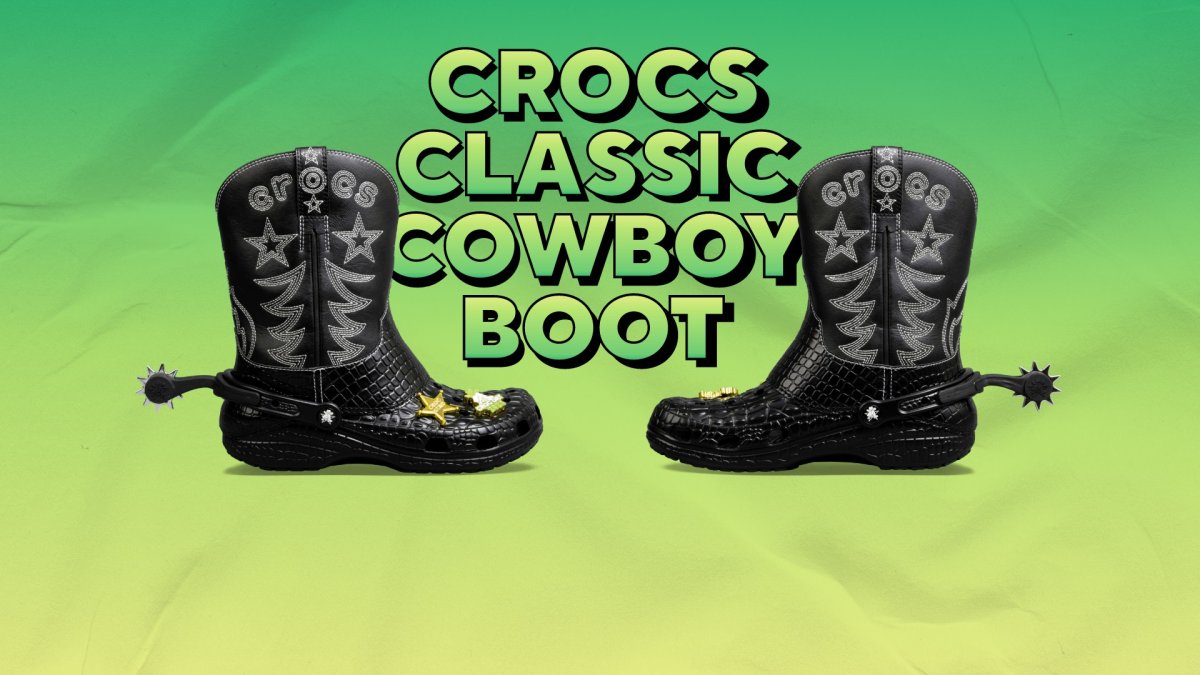 Crocs with spurs? Shoe company unveils new cowboy boots – NBC4 Washington