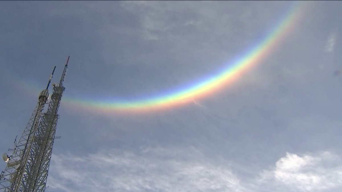 ‘Backwards rainbow’ spotted above News4 – NBC4 Washington