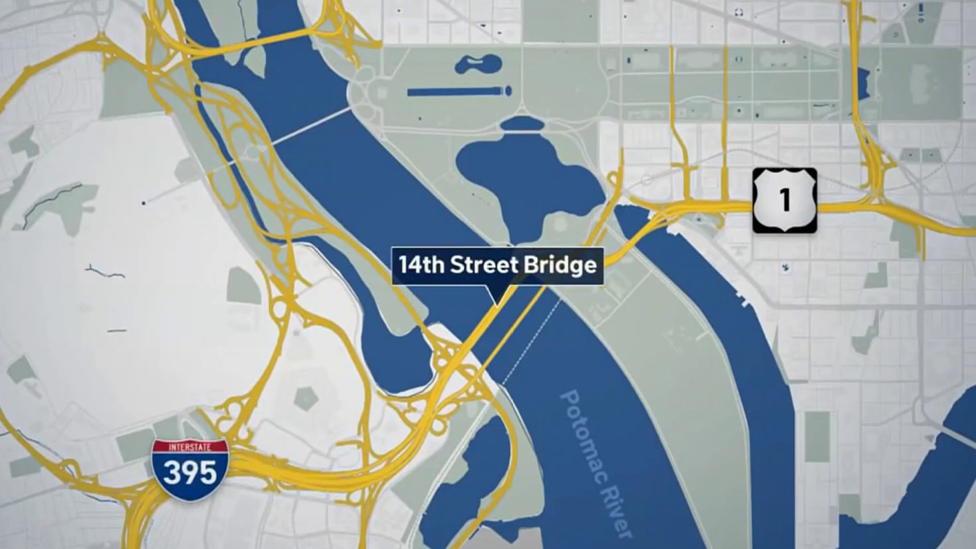 Video shows driver heading wrong way on 14th St. Bridge – NBC4 Washington