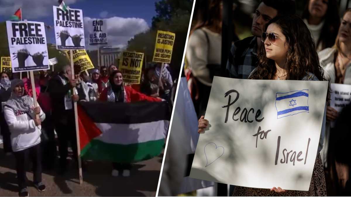 Crowds rally in DC after Hamas attack on Israel – NBC4 Washington