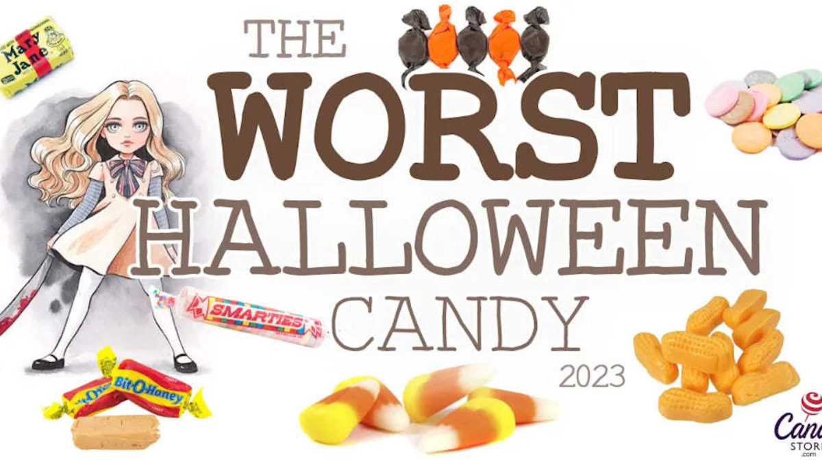 Circus Peanuts ranked worst Halloween candy for the second year running ...