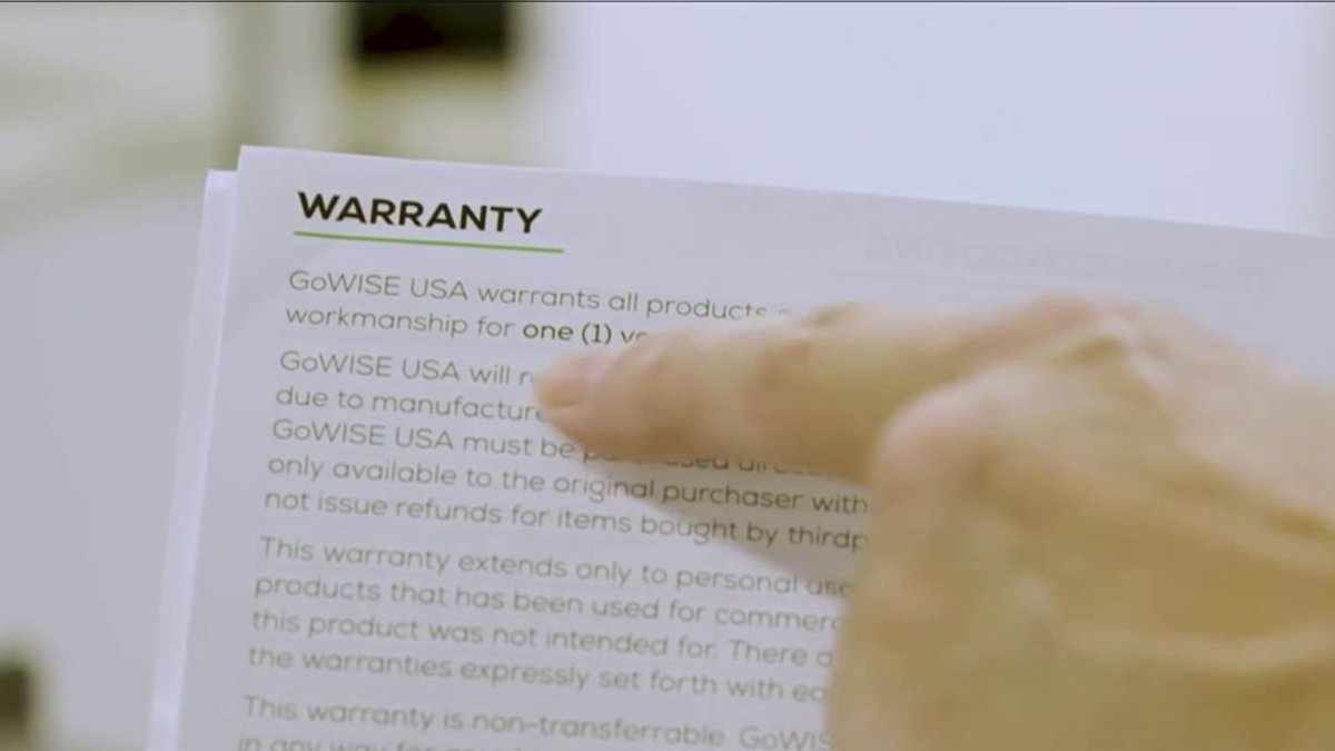 How do you pick a warranty? Read the fine print – NBC4 Washington