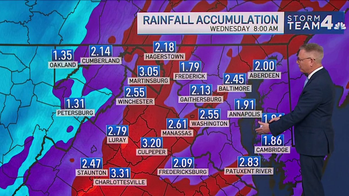 Storm Team4 afternoon forecast: Nov. 20, 2023 – NBC4 Washington