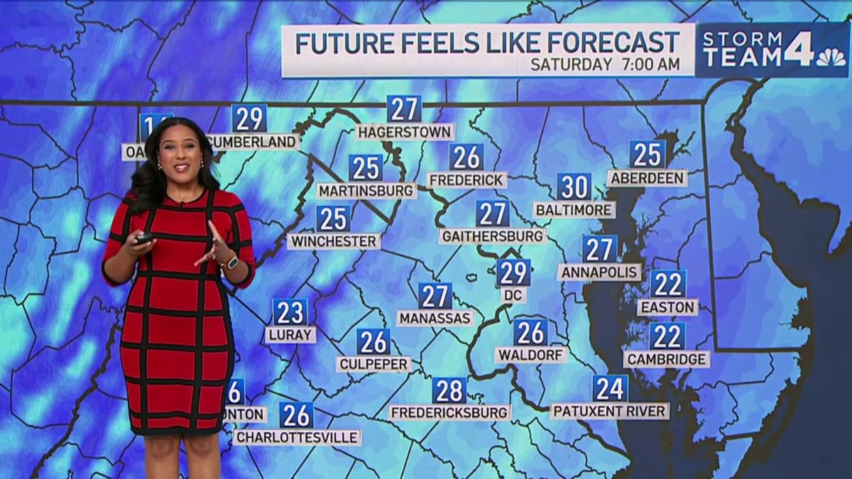 Storm Team4 evening forecast: Nov. 25, 2023 – NBC4 Washington