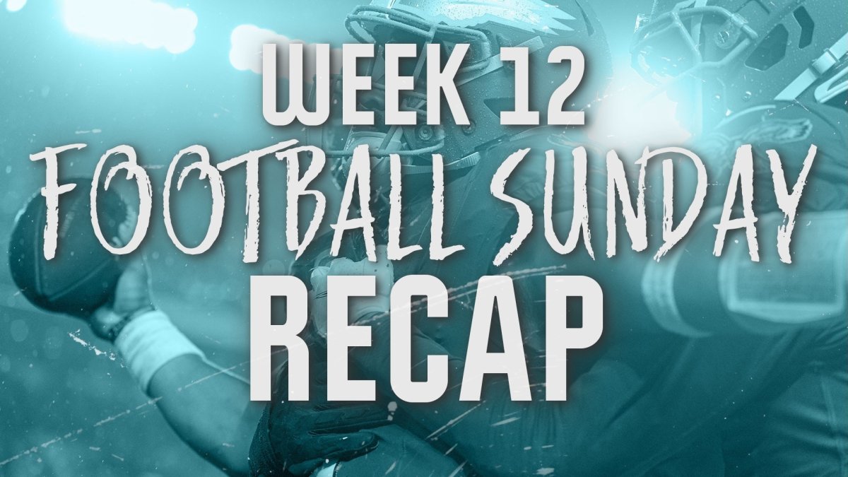 Recap of Week 12 football Sunday in the 2023 NFL season – NBC4 Washington