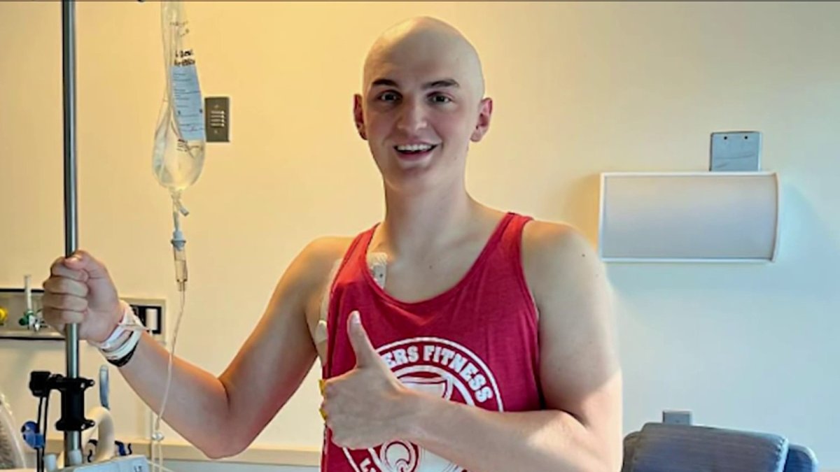 Former Maryland football player cancer free after 4-month battle with ...