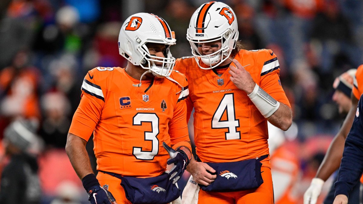 Broncos bench QB Russell Wilson, Jarrett Stidham to start – NBC4 Washington