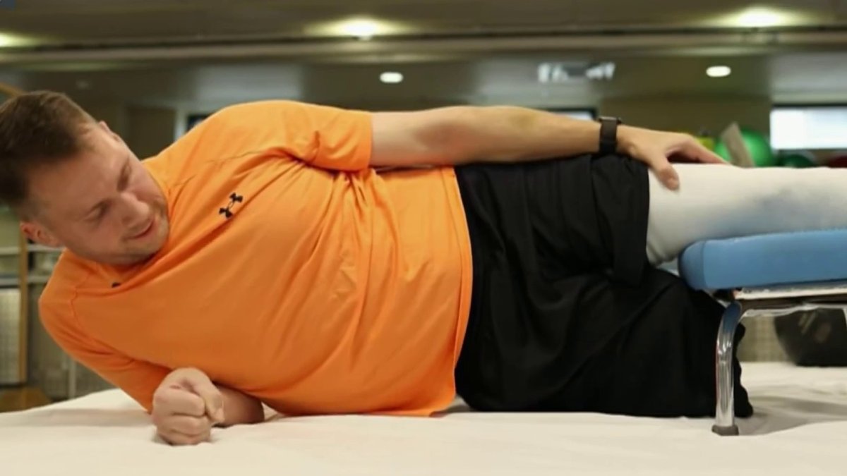 ‘I’m lucky’: Officer who lost legs in crash plans to return to the job ...