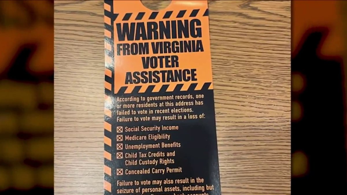 Appeals court dismisses Virginia election integrity challenge – NBC4 ...