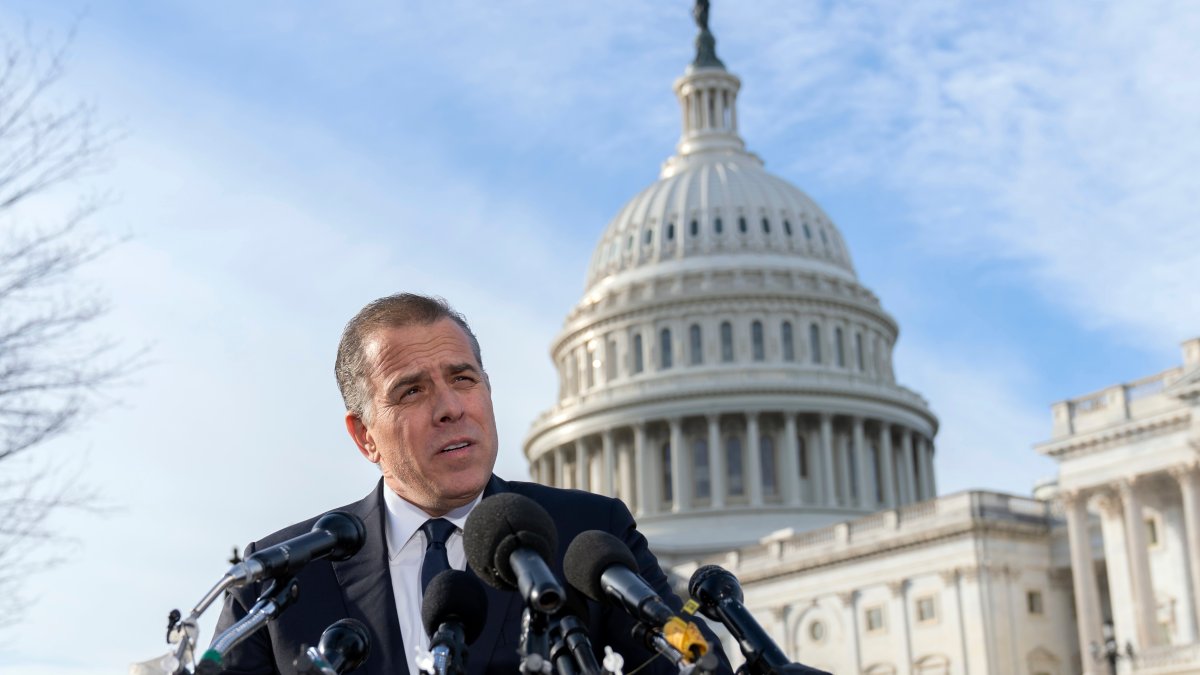 Hunter Biden defies Republican subpoena in visit to the Capitol – NBC4 ...