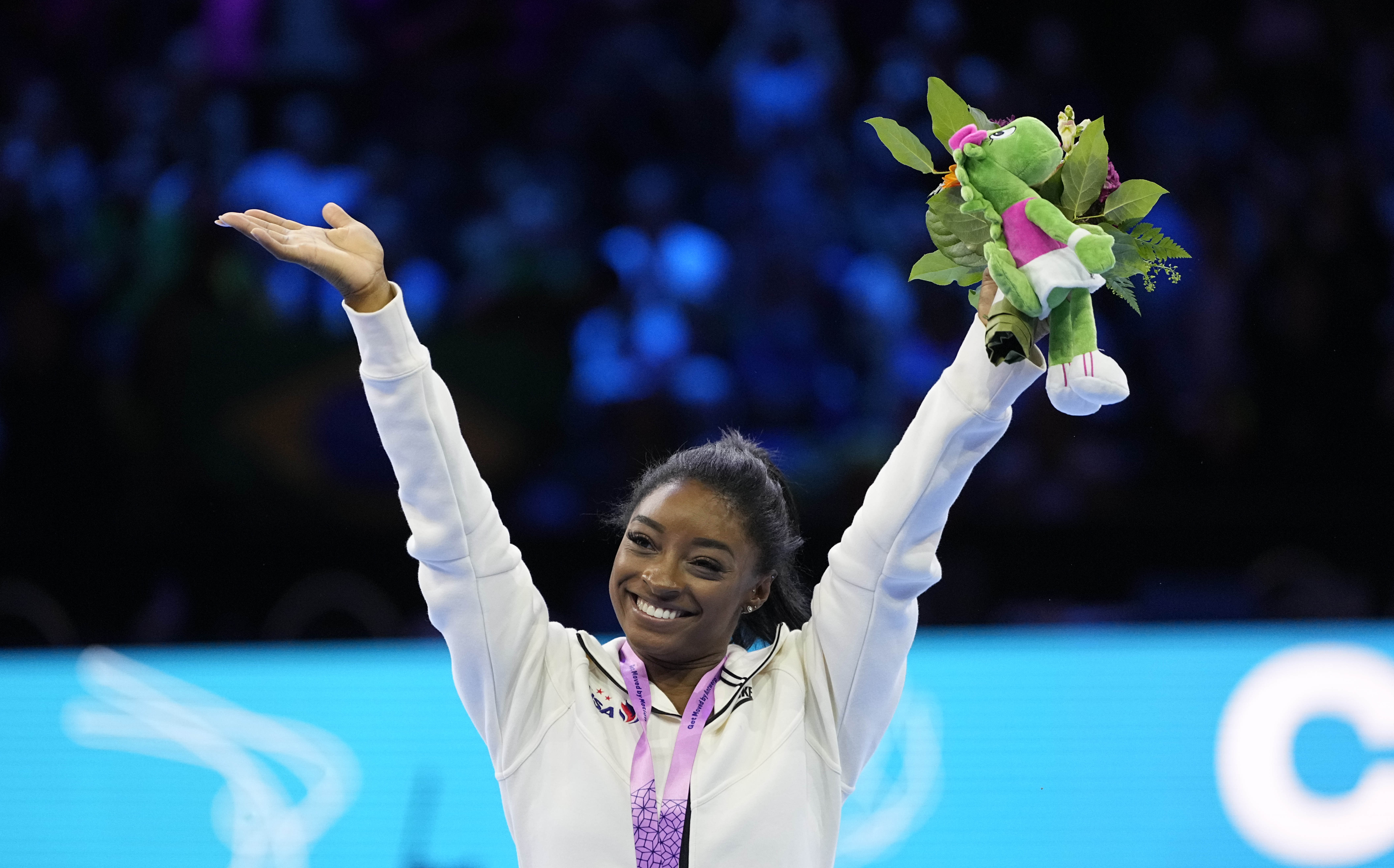 Gymnastics star Simone Biles named AP Female Athlete of the Year a ...