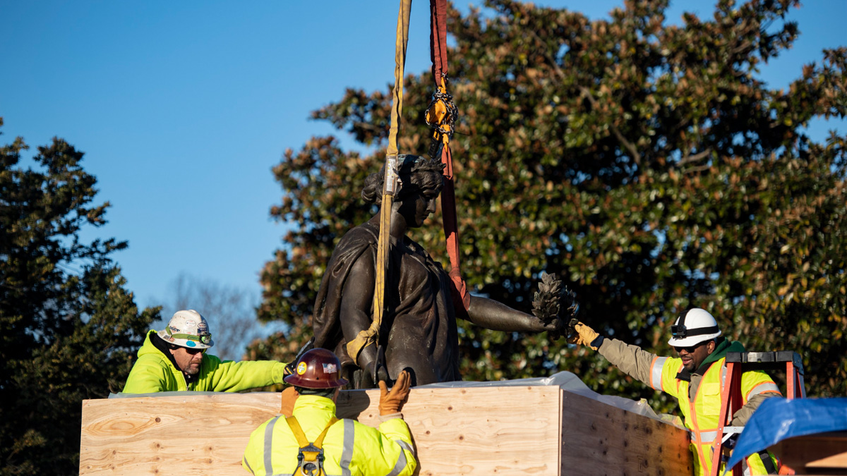 Confederate memorial removed from Arlington National Cemetery – NBC4 ...