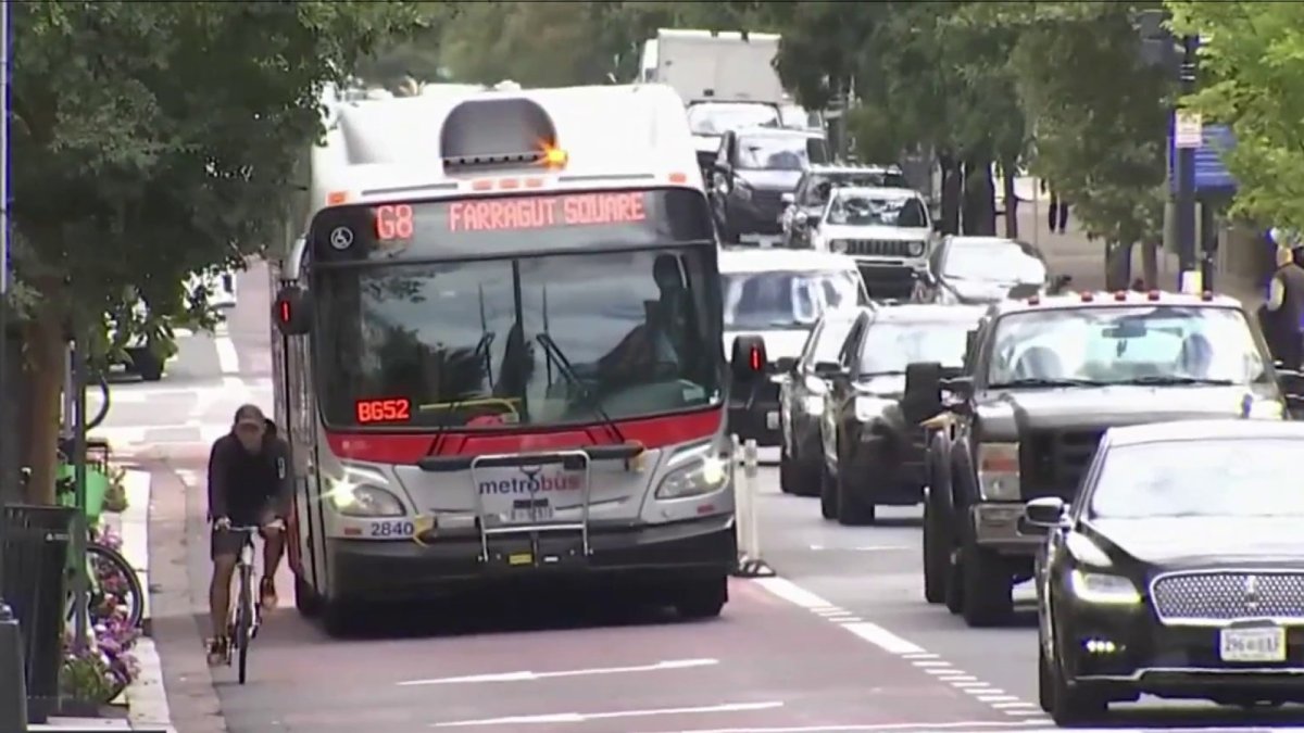 $100 fines for illegally driving in DC’s bus-only lanes begin – NBC4 ...