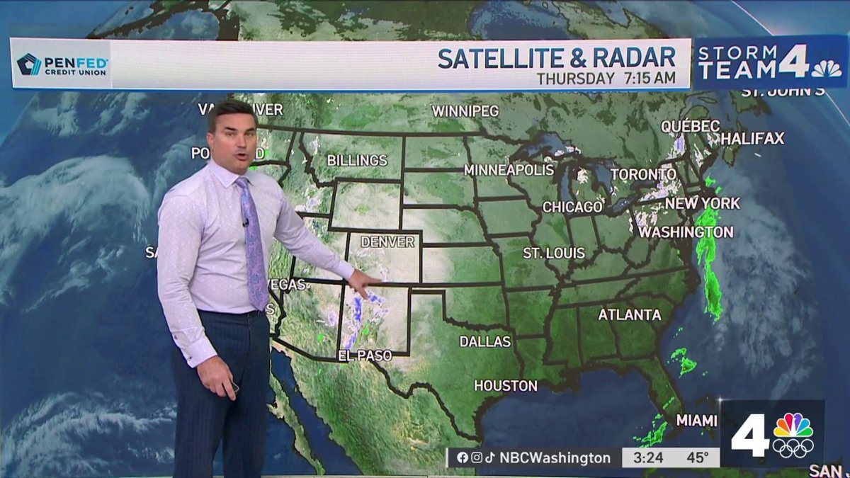 Storm Team4 afternoon forecast: Jan. 4, 2024 – NBC4 Washington
