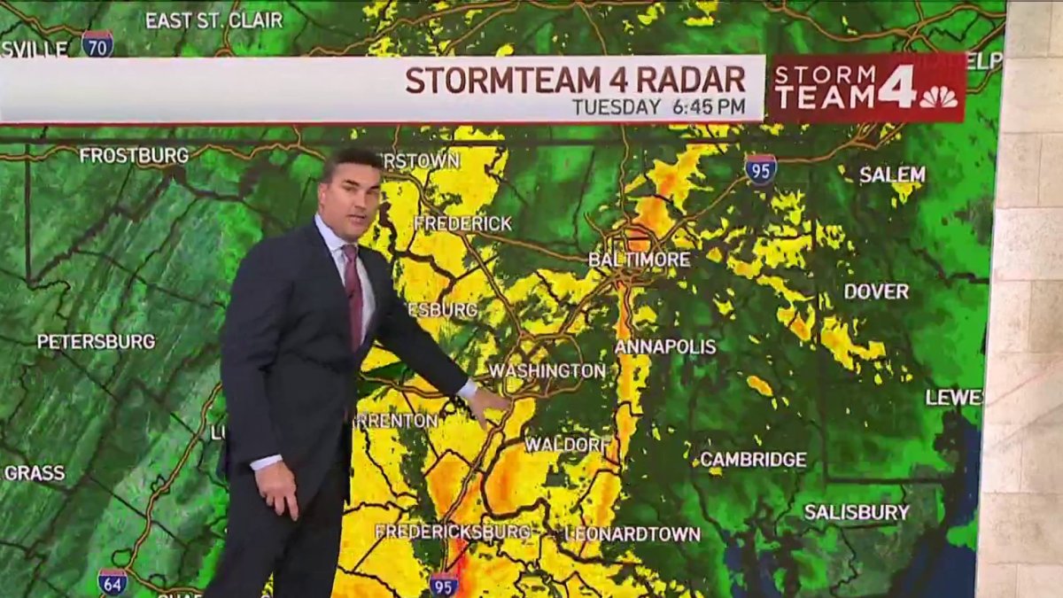 Evening weather, Jan. 9 – NBC4 Washington