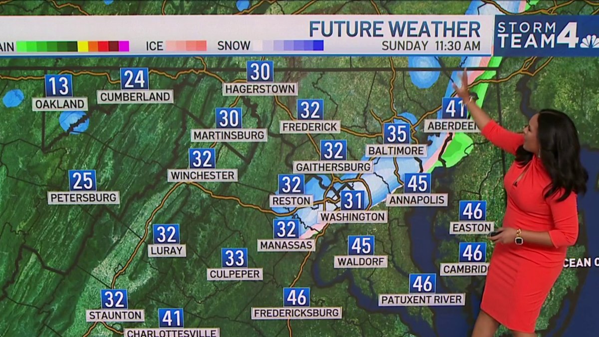Evening Weather: Jan. 13, 2024 – NBC4 Washington