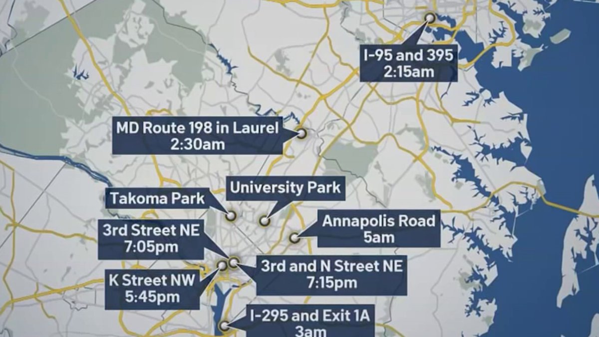 Shooter fired at carjacking victims, police during 11-hour crime spree ...