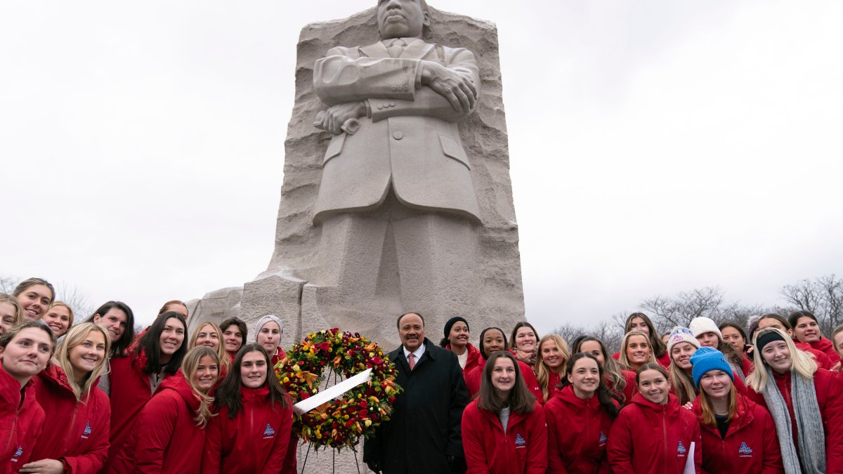 Some MLK Jr. holiday celebrations take a political turn – NBC4 Washington