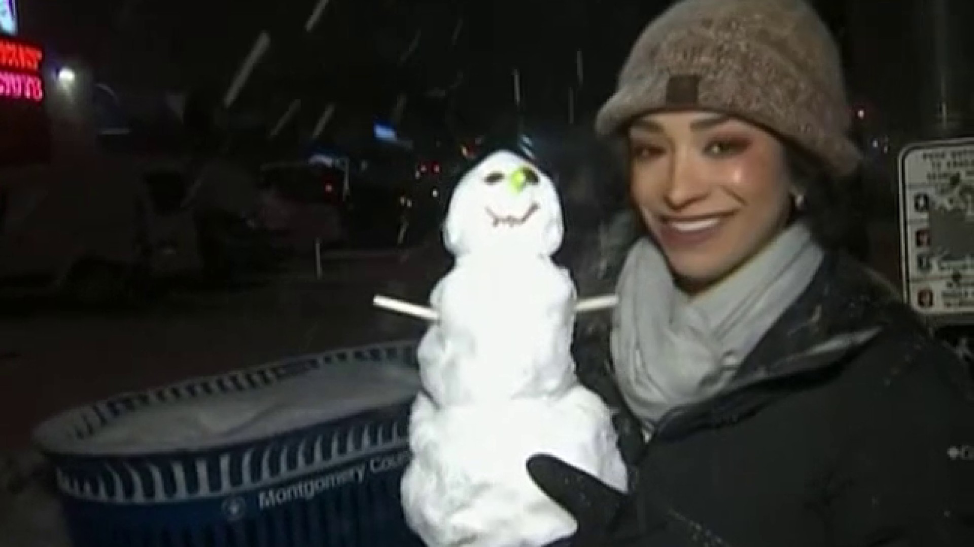 TV reporter snowman competition: Which snowman wins? – NBC4 Washington