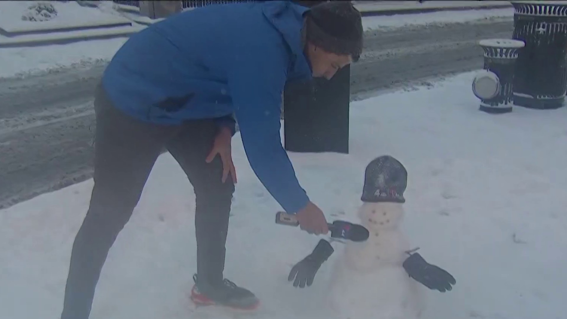 TV reporter snowman competition: Which snowman wins? – NBC4 Washington