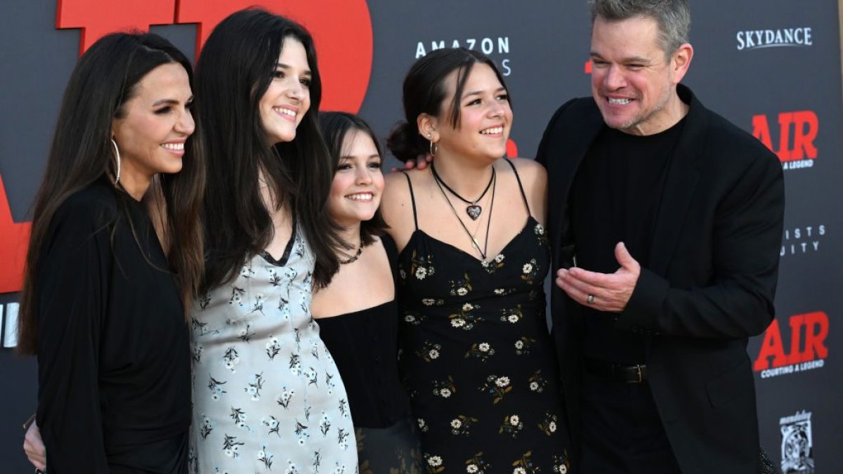 Matt Damon has 4 daughters: Everything to know about his kids – NBC4 ...