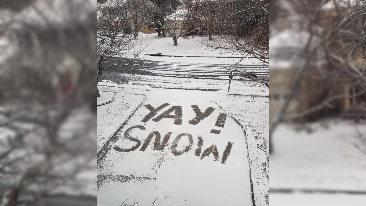 SEE IT: Winter storm covers DC area with snow – NBC4 Washington