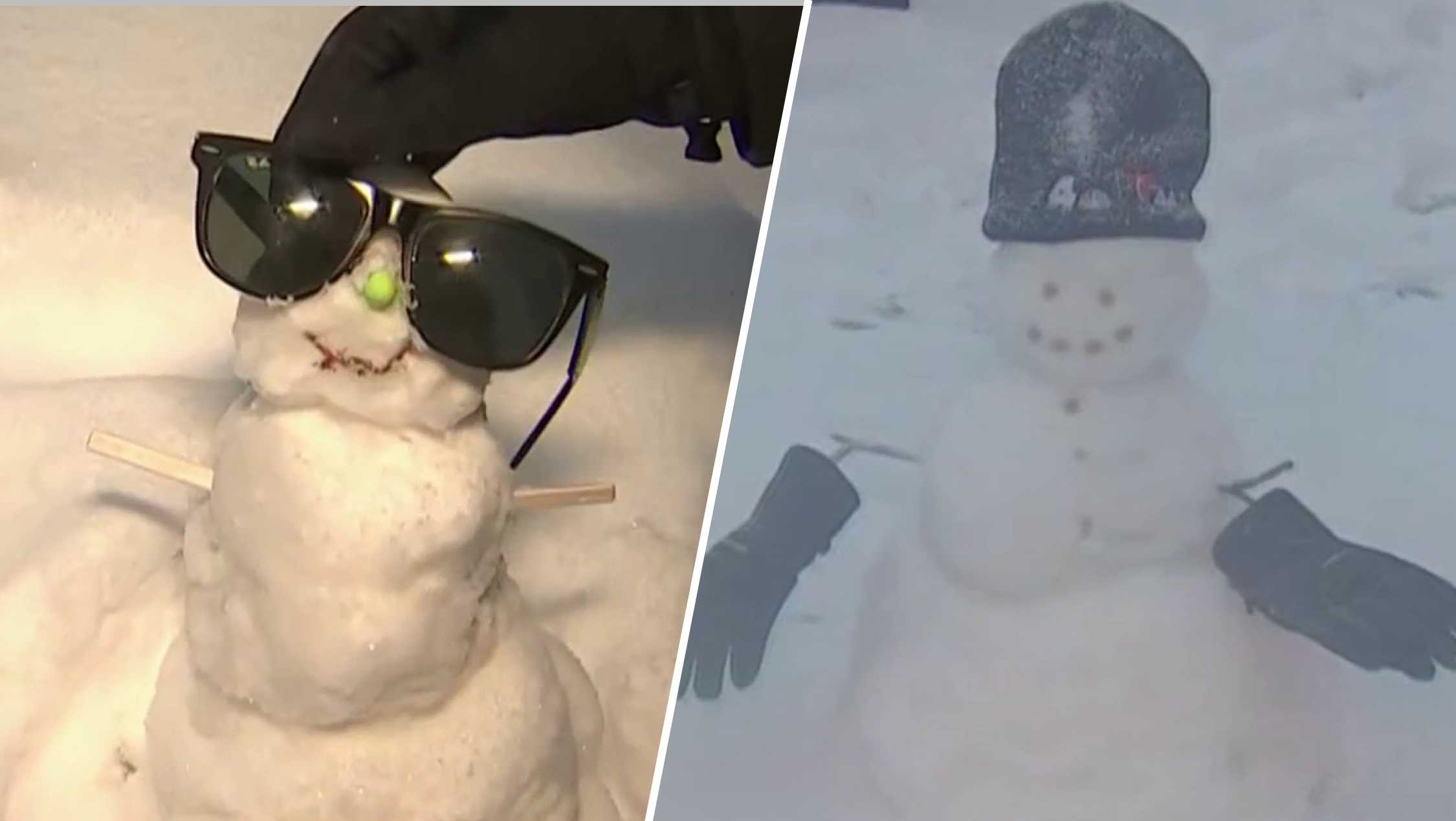 TV reporter snowman competition: Which snowman wins? – NBC4 Washington