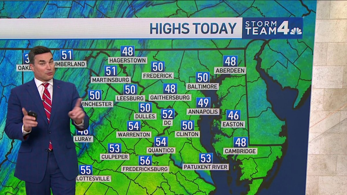 Evening weather, Feb. 2 – NBC4 Washington