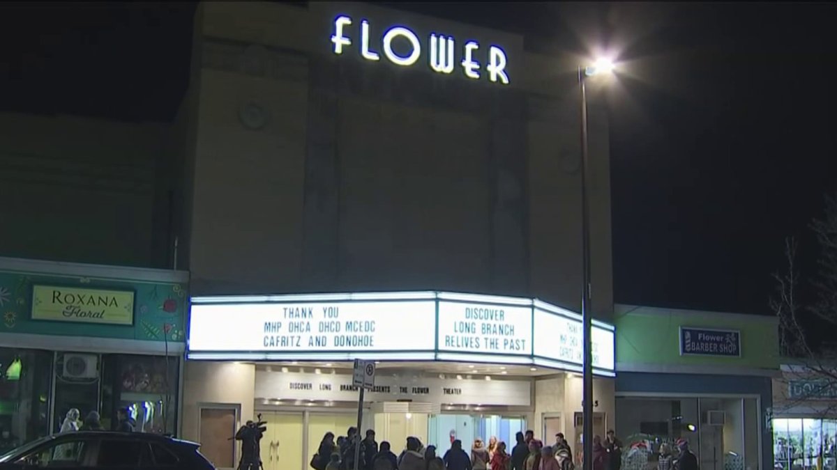 Historic Flower Theatre lights back up after reconstruction – NBC4 ...