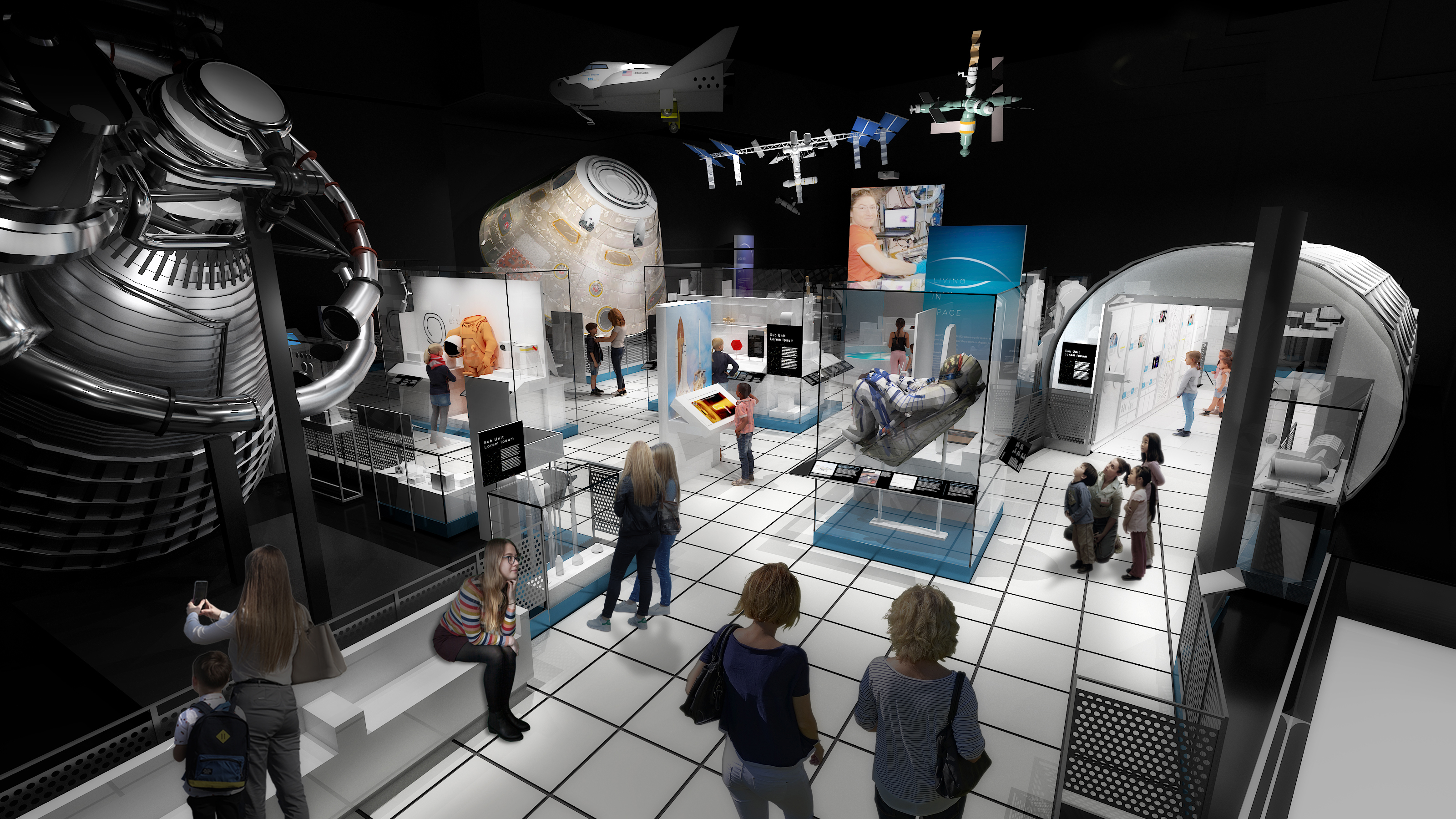 First Look: Renderings show National Air and Space Museum after ...
