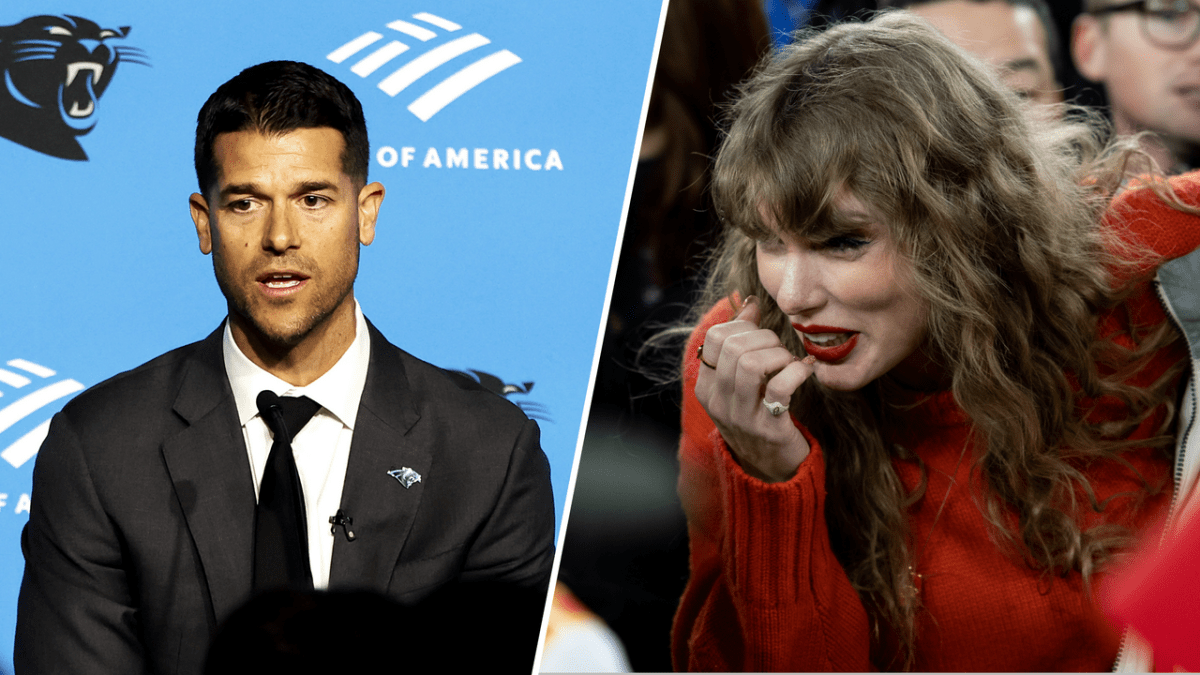 Panthers head coach ‘bookmarks’ Taylor Swift joke at NFL Honors – NBC4 ...
