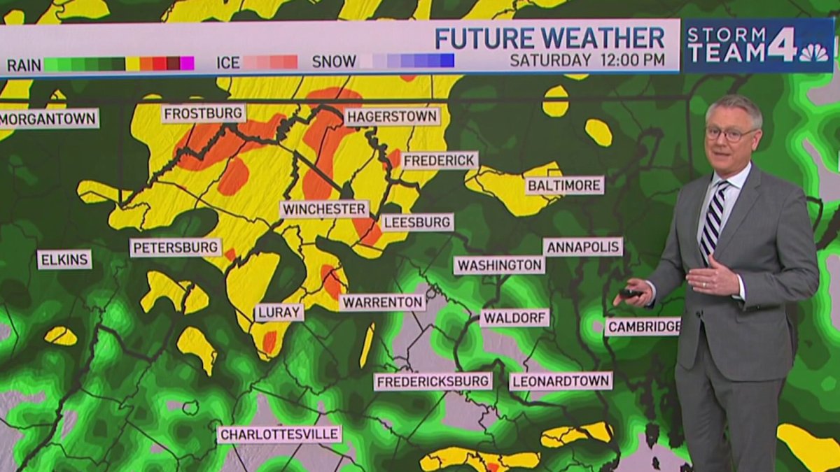Midday weather, March 8 – NBC4 Washington