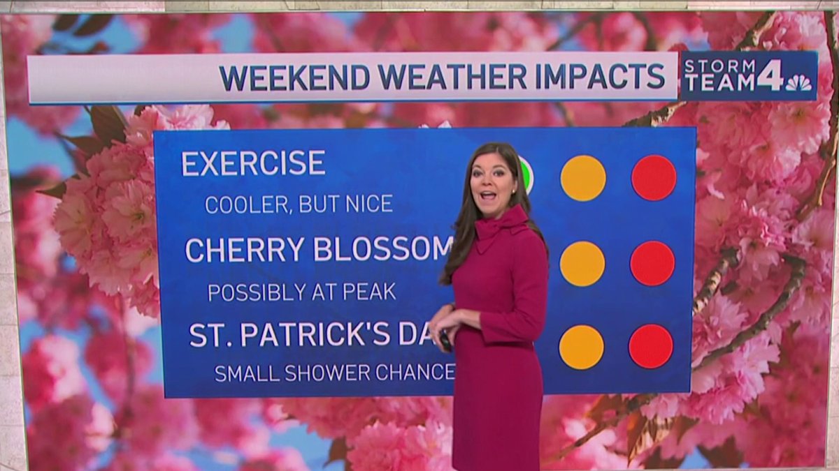 Midday weather, March 13 – NBC4 Washington