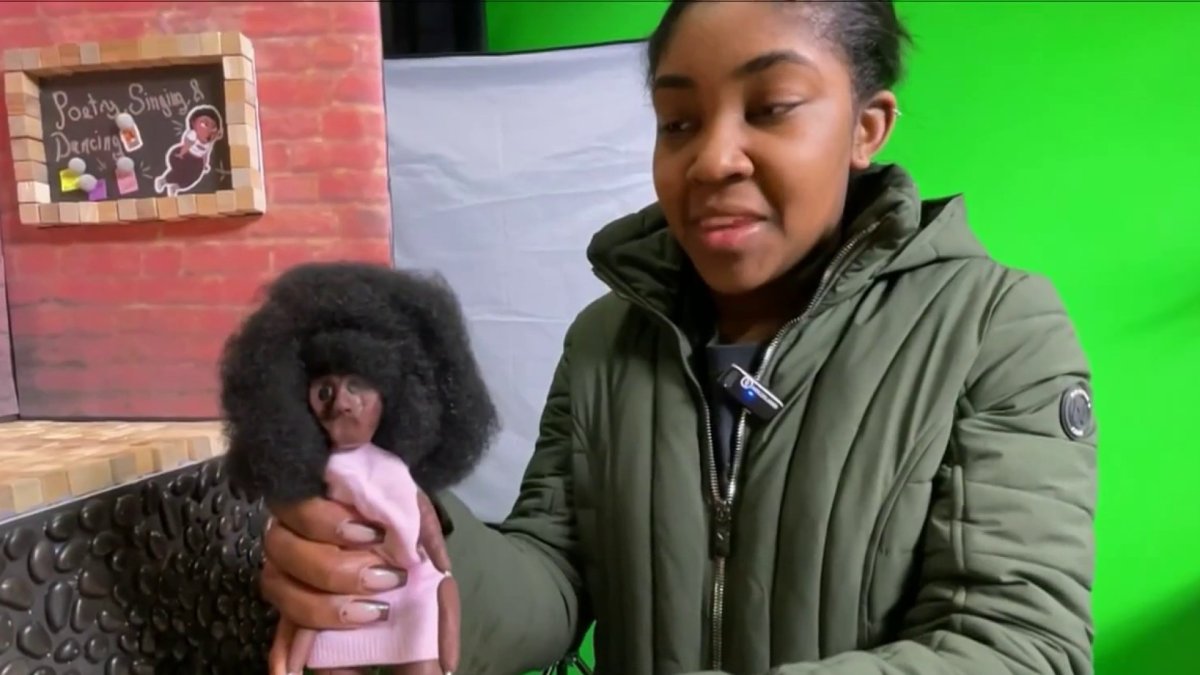 Students learn stop-motion animation in new studio at Bowie State ...