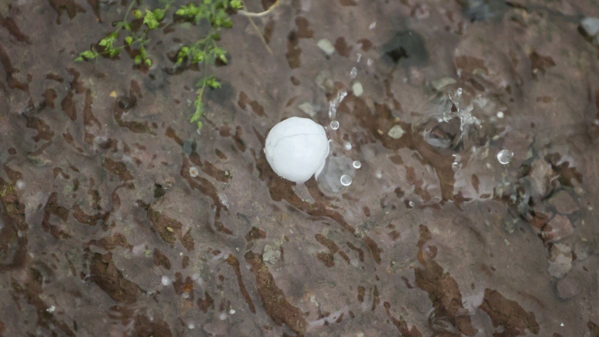 Storm carrying massive massive chunks of hail hits Kansas and Missouri ...