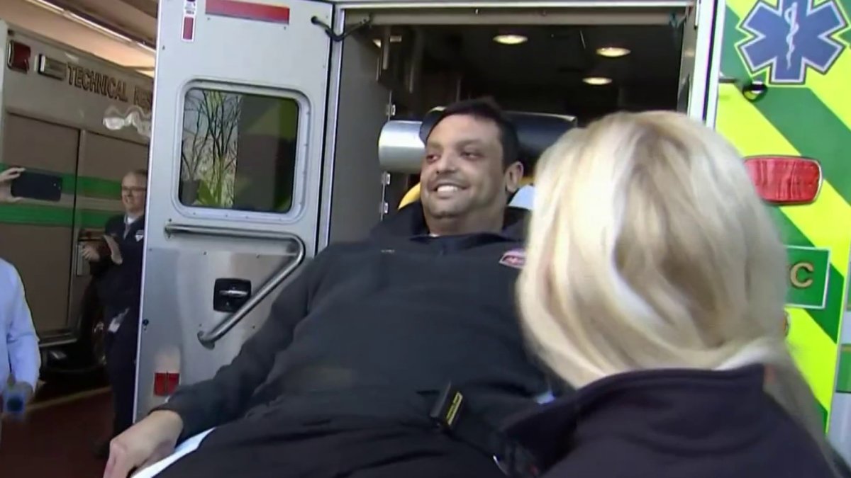 Sterling volunteer firefighter discharged from hospital 1 month after ...