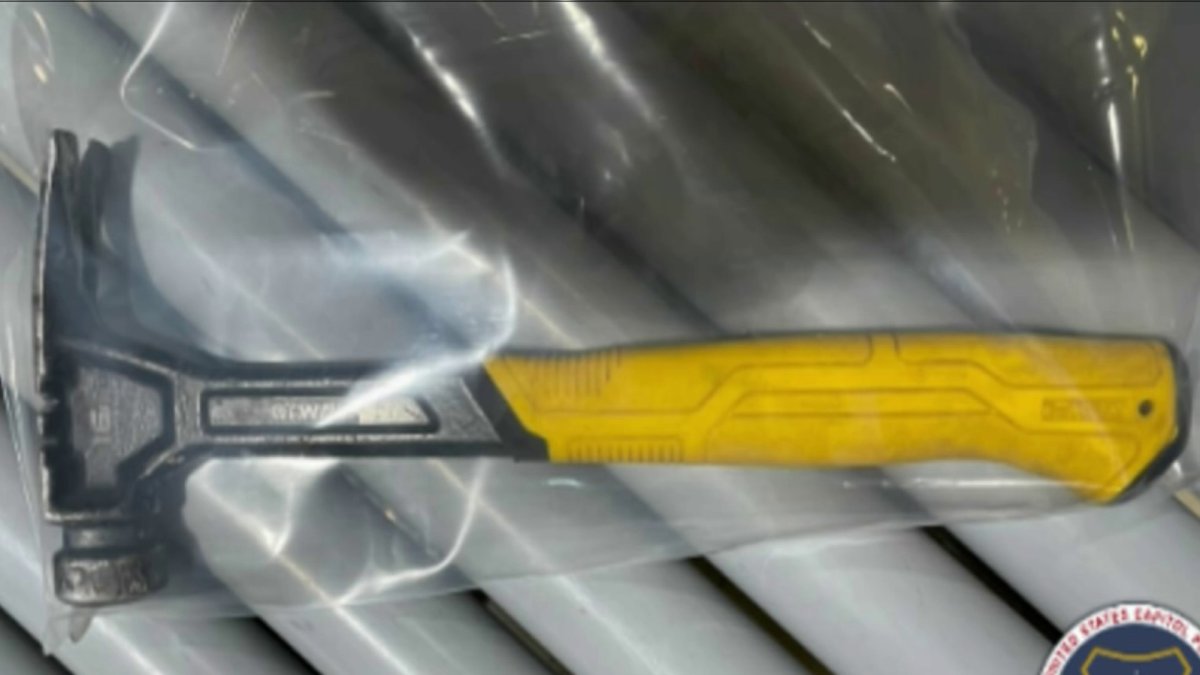 Man with hammer arrested while trying to enter U.S. Capitol – NBC4 ...