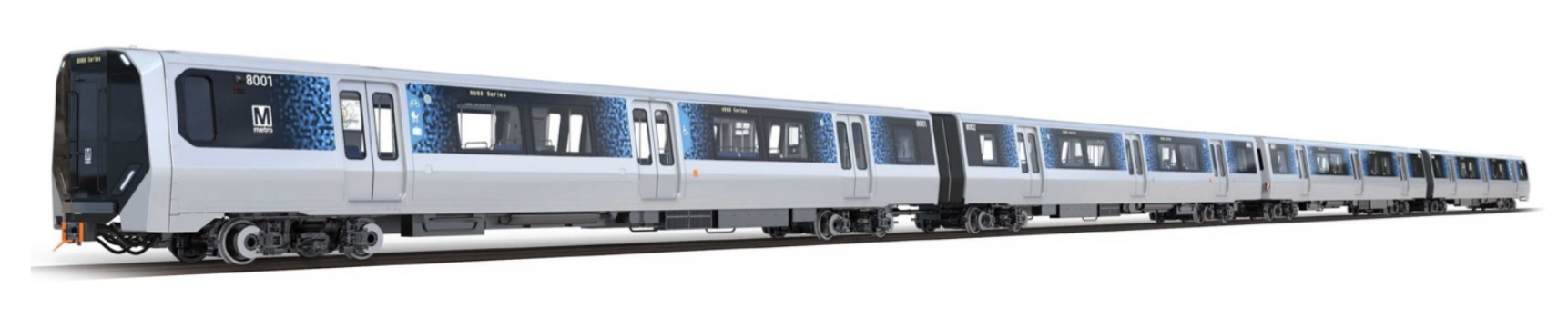 Photos: 1st look at Metro’s 8000-series rail cars, electric buses ...