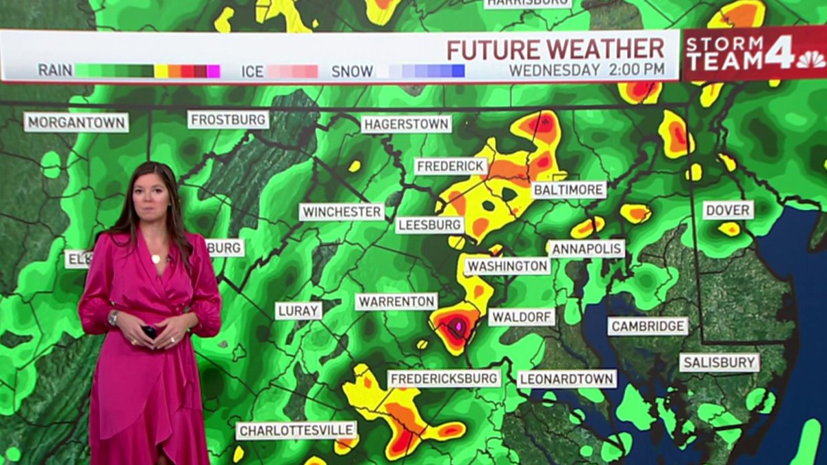 Midday Weather: April 3 – NBC4 Washington